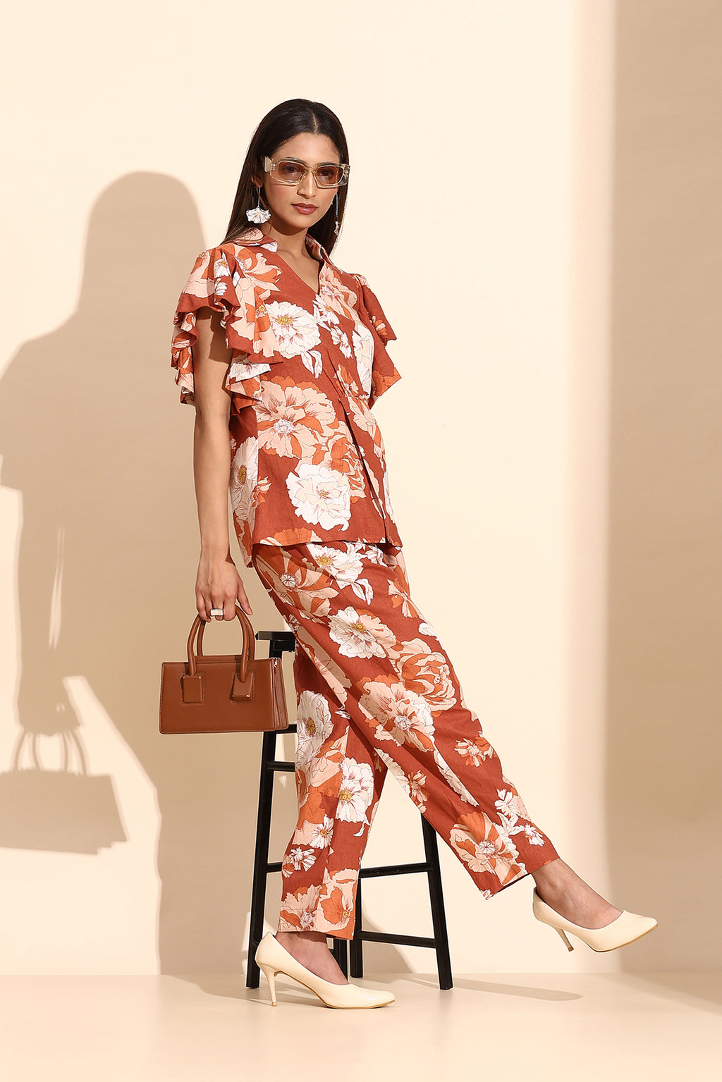 Terracotta Bloom Coord Set